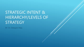 LECT-6 Strategic intent | PPTX