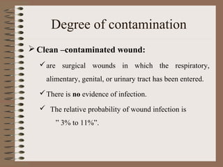 Lect 6 wound mangement | PPT