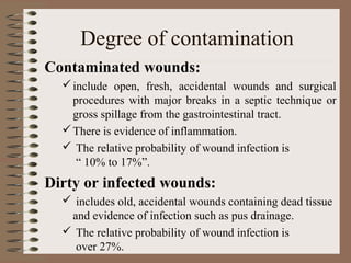 Lect 6 wound mangement | PPT