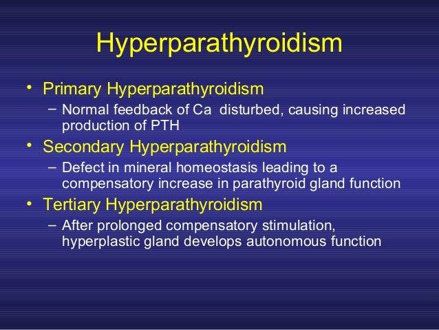 parathyroid disorder