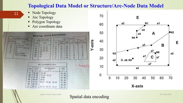 Lect 7 And 8 Types Of Vector Data Model Gis Ppt