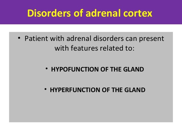 Adrenal Gland Issues Cfero