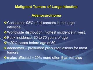 Tumors of intestine | PPTX