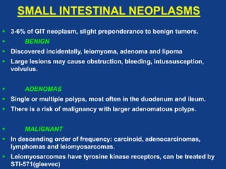 Tumors of intestine | PPTX