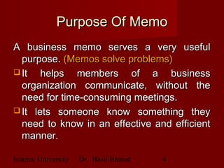 Lect 8 memo | PPT