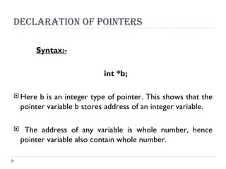 Lect 9(pointers) Zaheer Abbas | PPT
