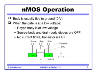 Introduction to VLSI design and testing | PPT