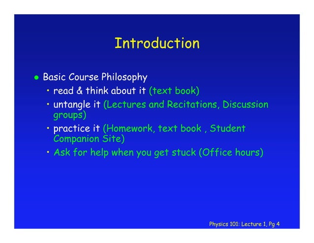 Lect01 | PPT