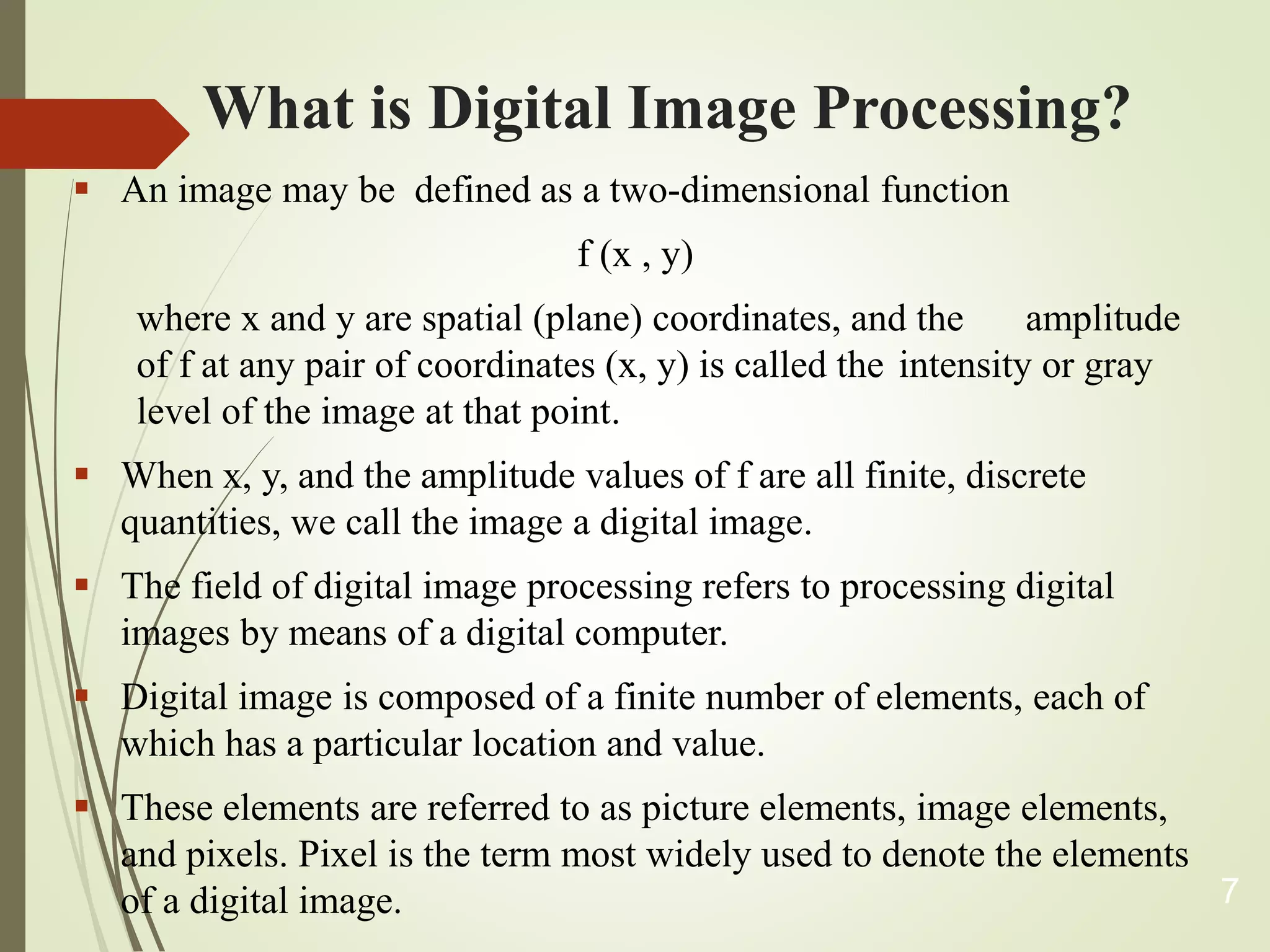 Lecture 1 for Digital Image Processing (2nd Edition) | PPTX