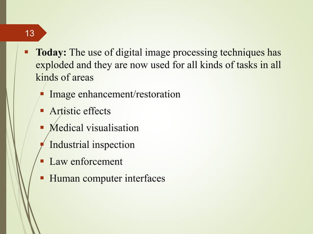 Lecture 1 for Digital Image Processing (2nd Edition) | PPTX | Photo ...