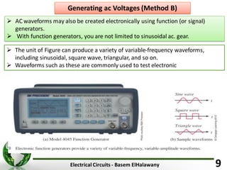 Electric Circuits : AC Fundamentals Part 1 | PDF