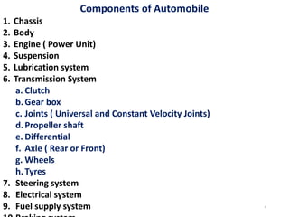 Lect 01 chassis_ intro_1 | PPTX