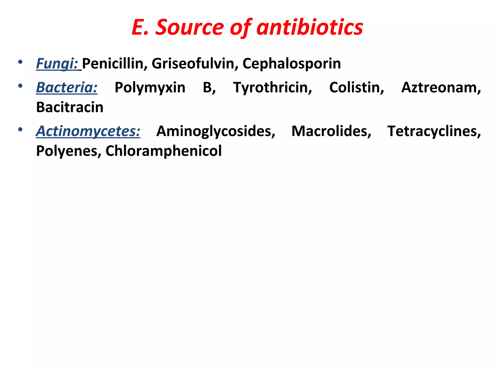 Lect 01 introduction to antibiotics 19 08-142 | PPT