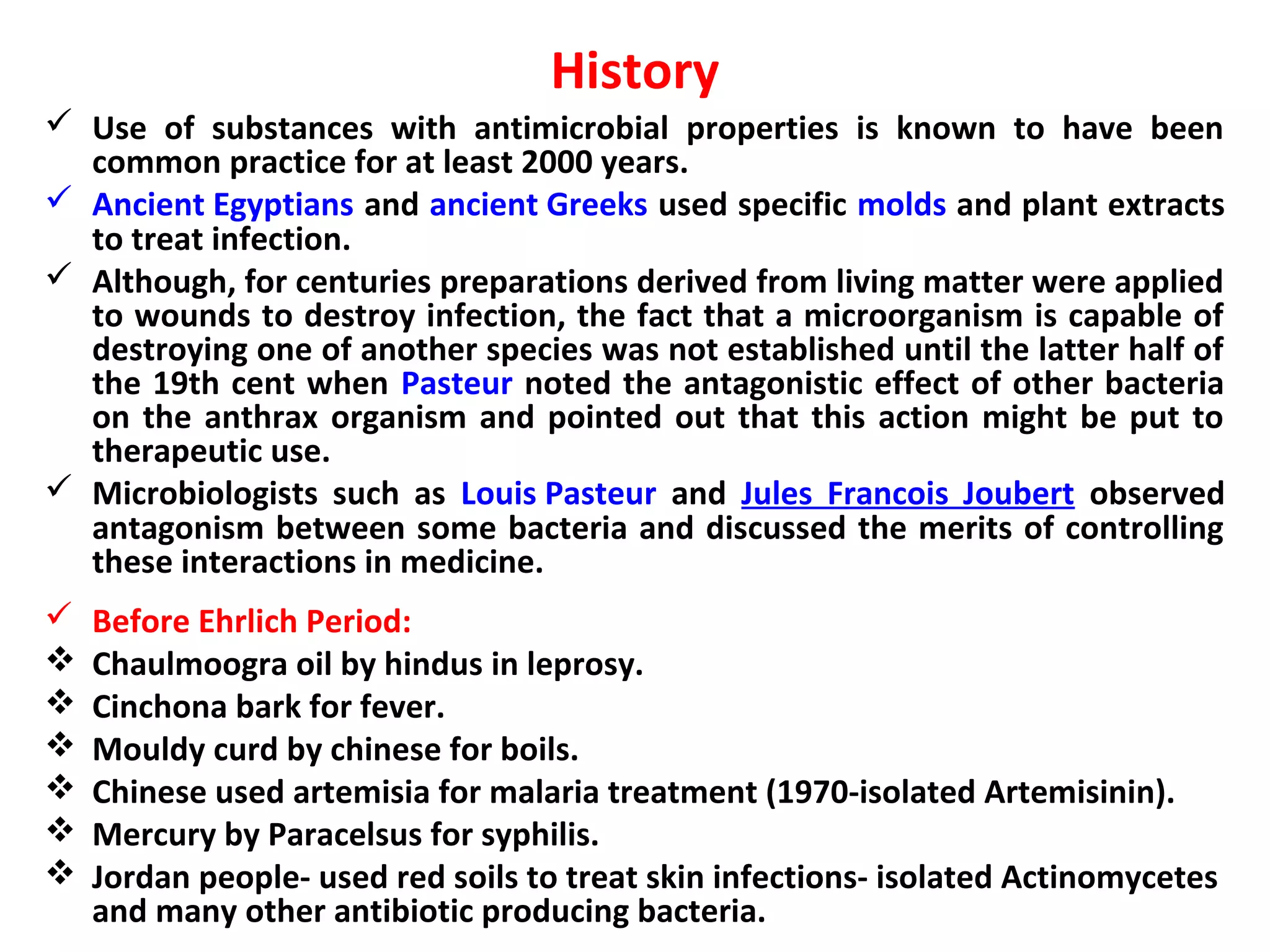 Lect 01 introduction to antibiotics 19 08-142 | PPT
