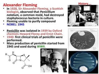 Lect 01 introduction to antibiotics 19 08-142 | PPT