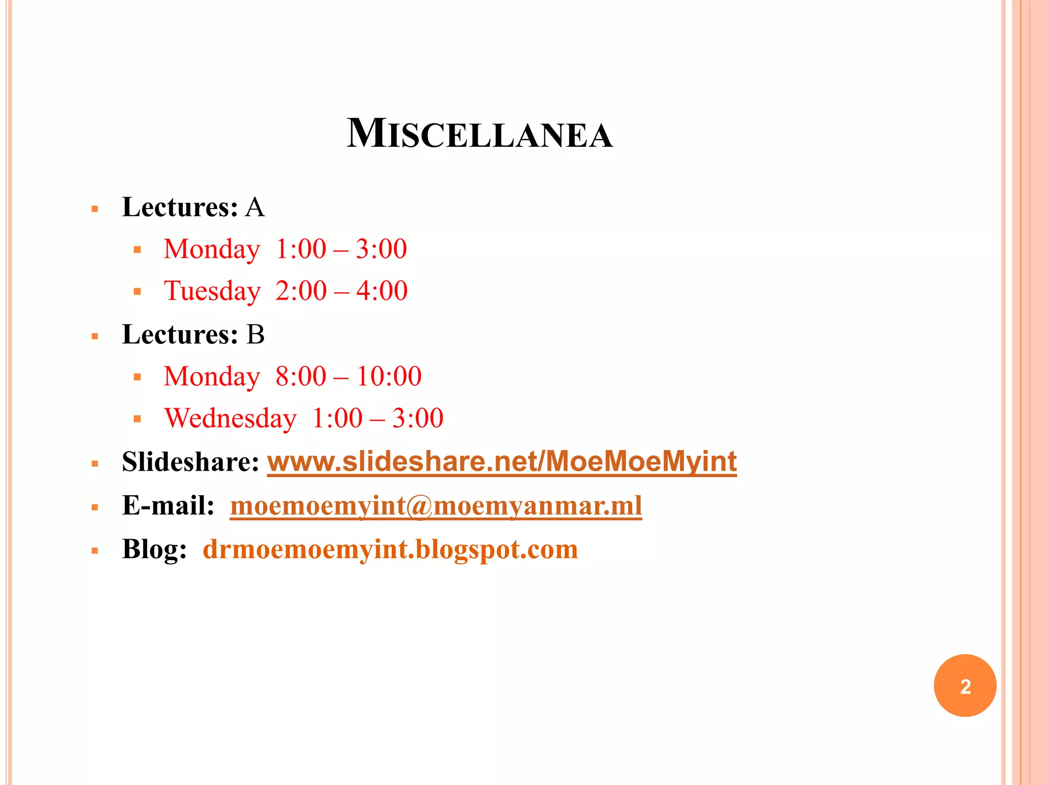 Lect 02 first portion | PPTX