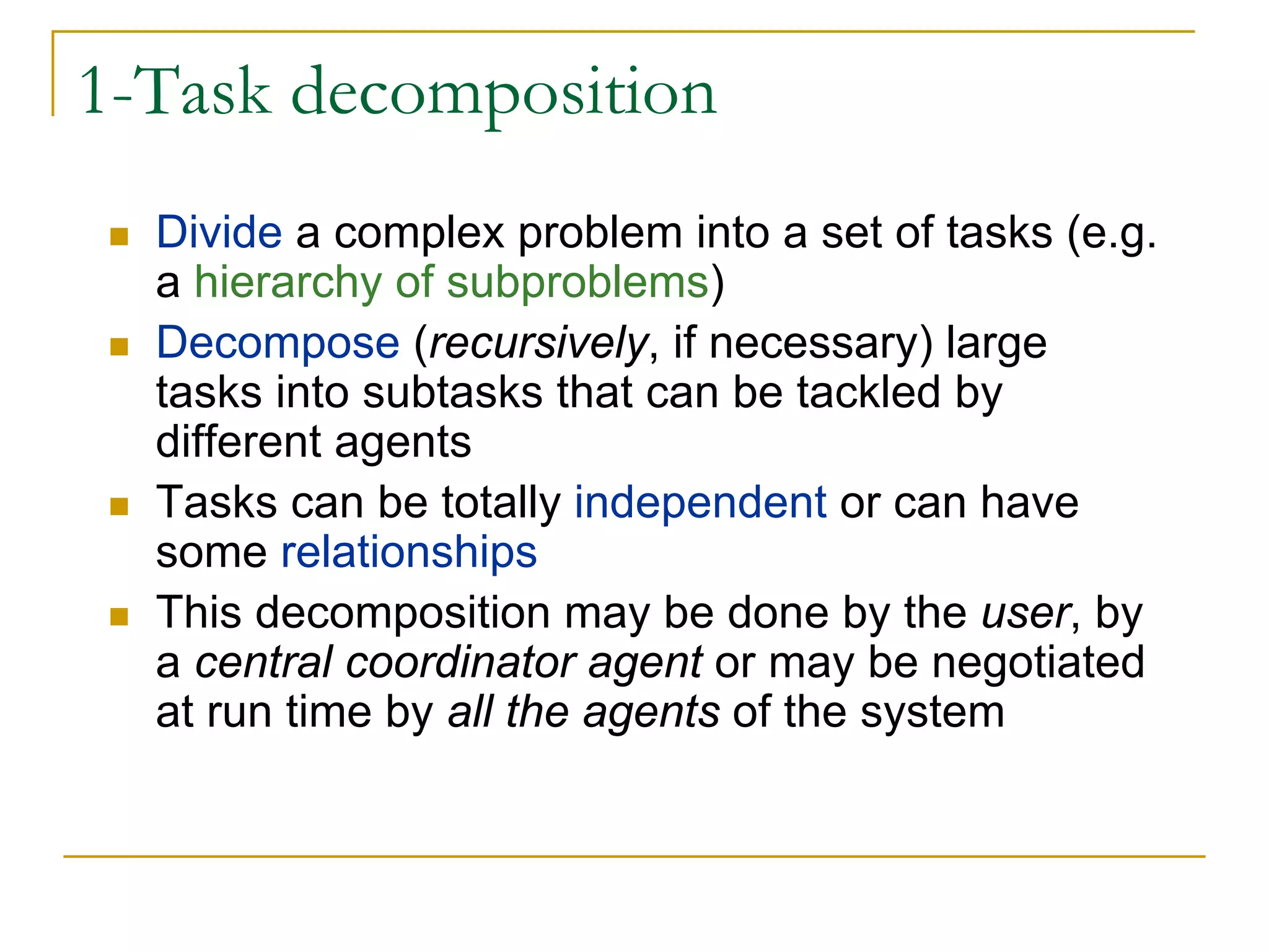 Lecture 5 - Agent communication | PDF