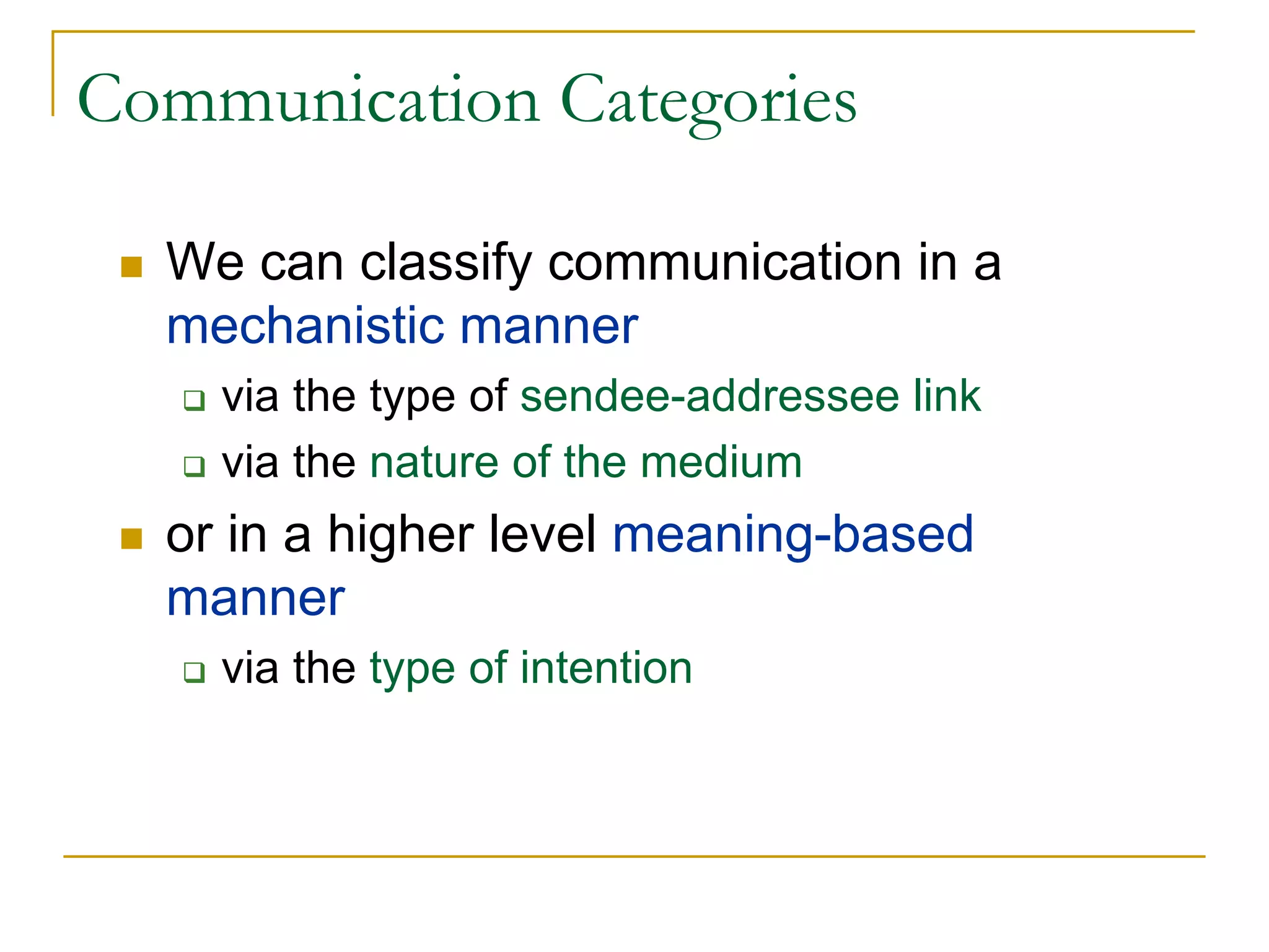 Lecture 5 - Agent communication | PDF