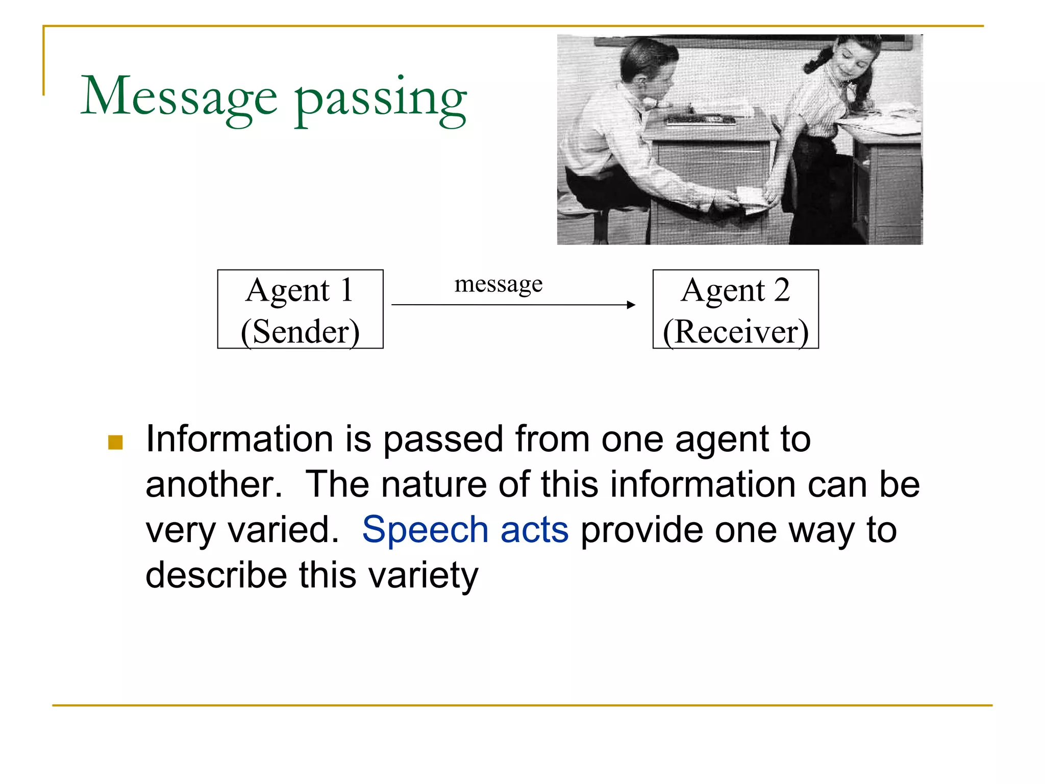 Lecture 5 - Agent communication | PDF