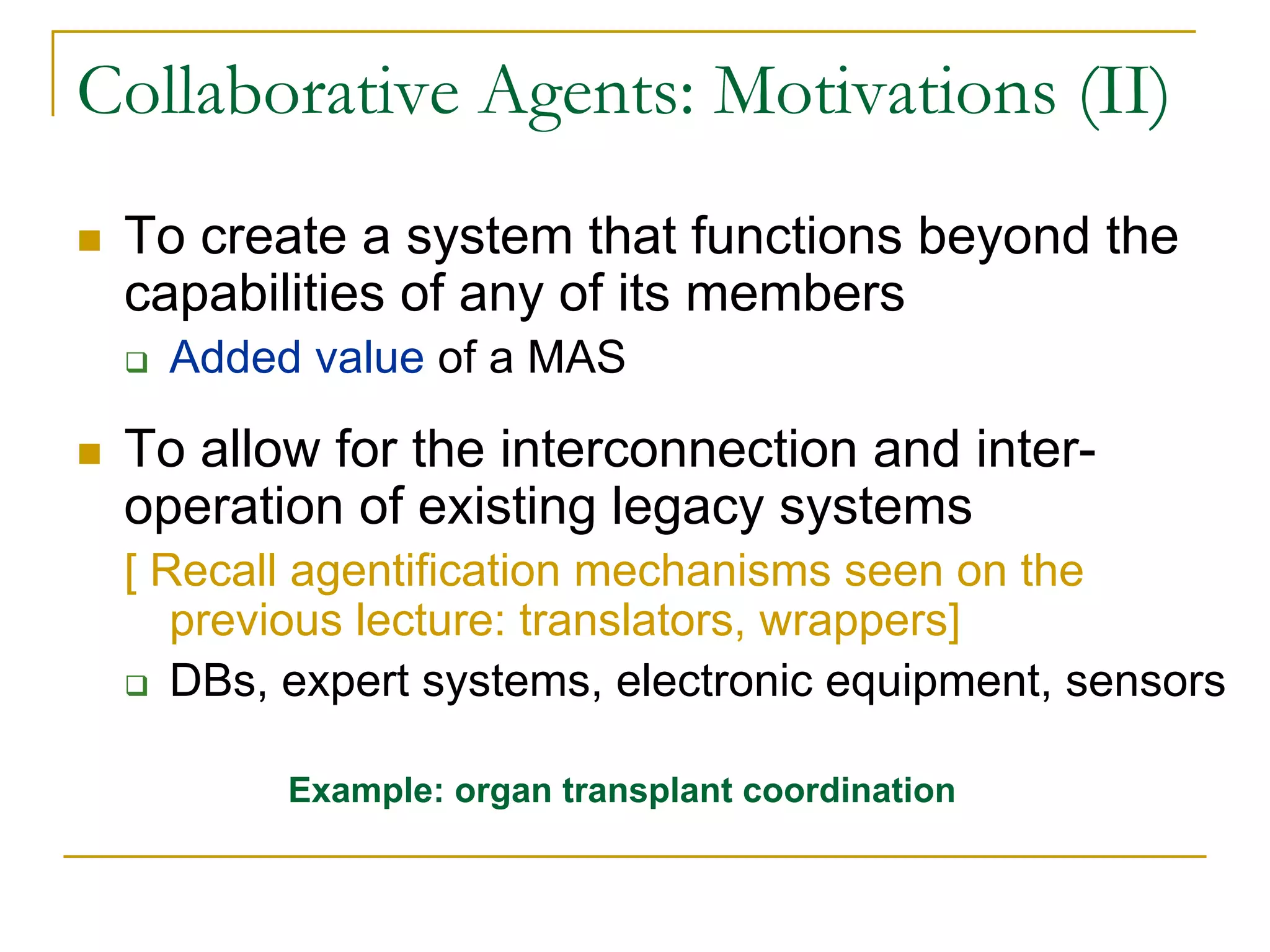 Lecture 5 - Agent communication | PDF