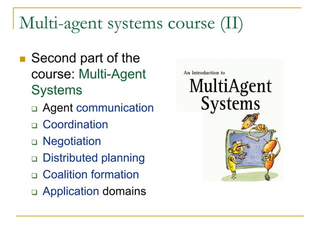 Lecture 5 - Agent communication | PDF