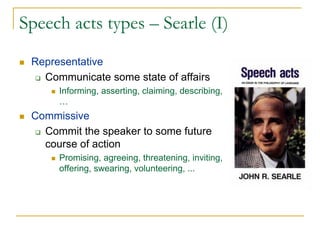 Lecture 5 - Agent communication | PDF