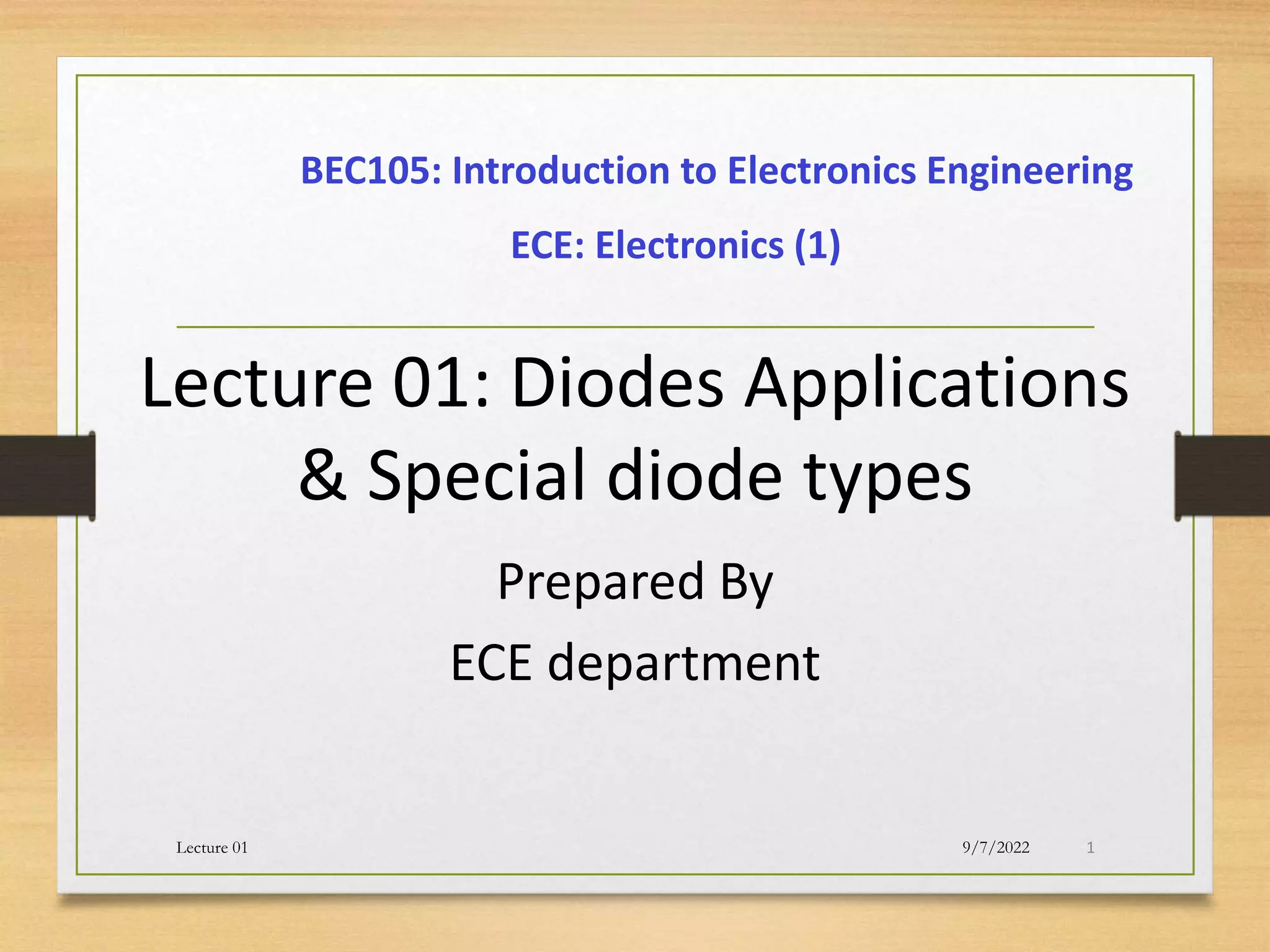 Lect 05 Diodes and applications - Part2.pptx