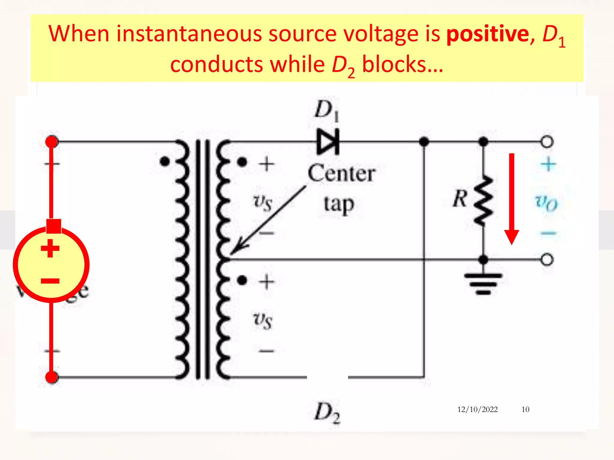 Lect 05 Diodes and applications - Part2.pptx | Home Appliances | Home ...