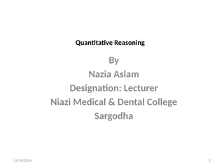 lecture five quantitative reasoning.pptx