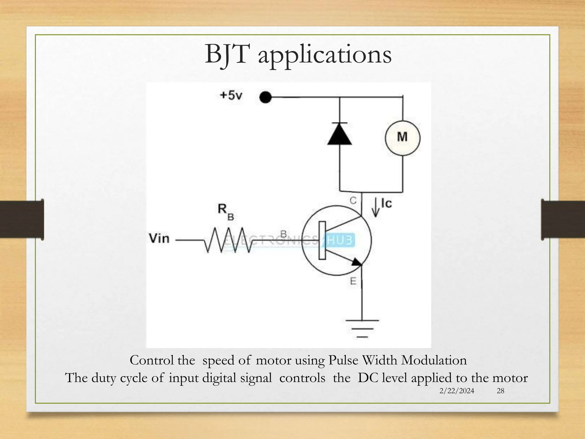 Characteristics of Bipolar Junction Transistor | PPTX