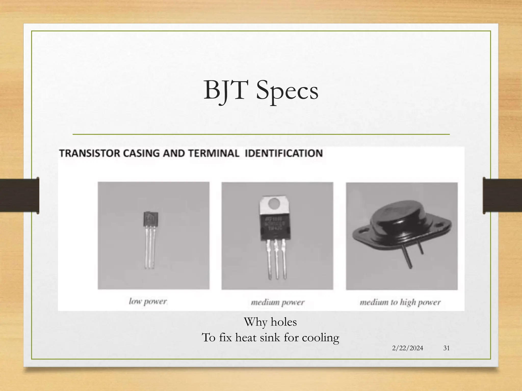 Characteristics of Bipolar Junction Transistor | PPTX