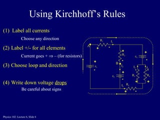 Lect06 handout | PPT