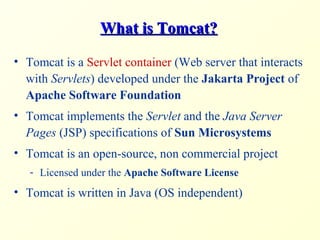 Tomcat server | PPT