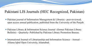 Lect 08 LIS Research in Pakistan.pptx