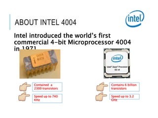 Introduction to Microprocessors | PPT