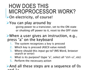 Introduction to Microprocessors | PPT
