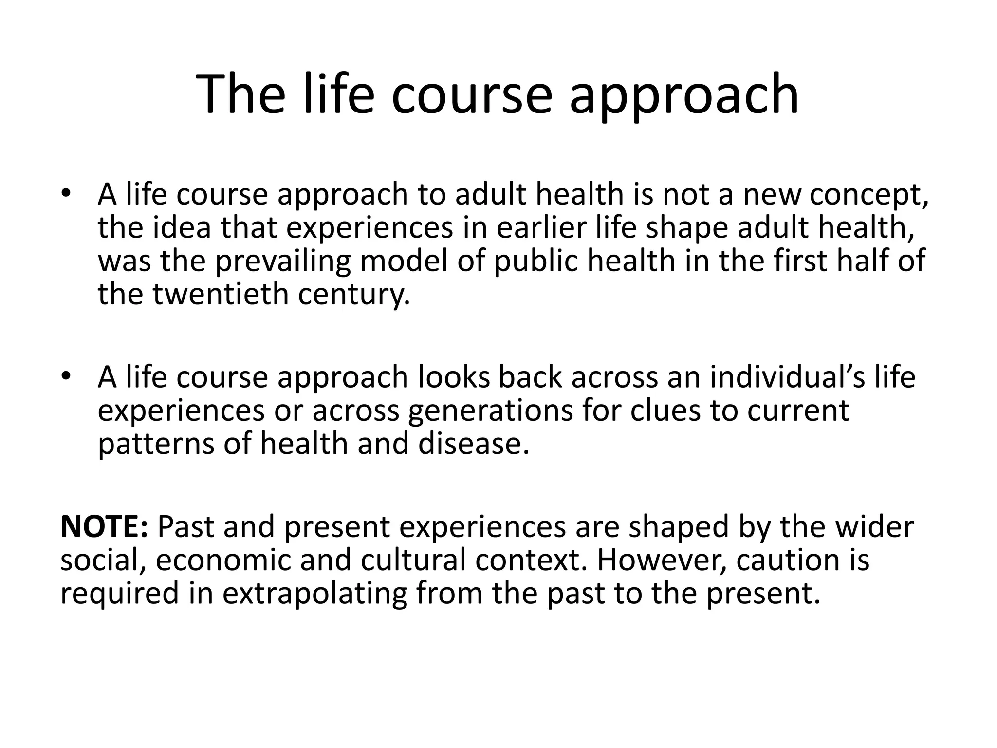Lect 1. A Life course approach.pptx human | PPTX
