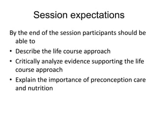 Lect 1. A Life course approach.pptx human | PPTX