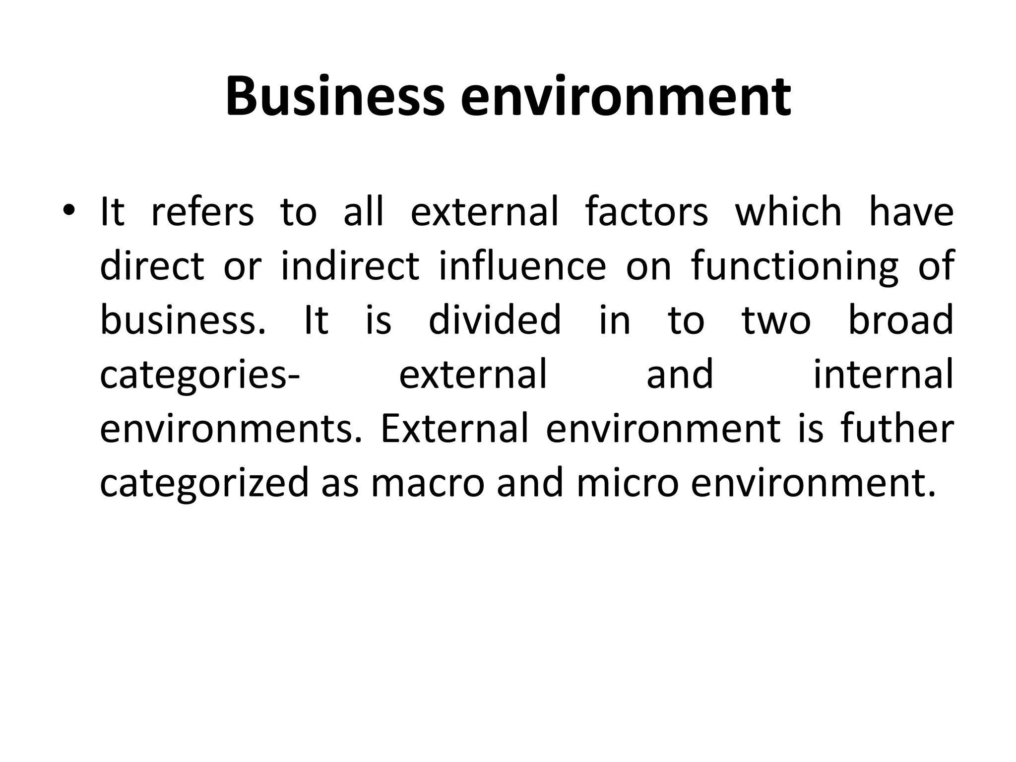 ASSESSING OVERALL BUSINESS ENVIRONMENT IN INDIAN ECONOMY | PPTX