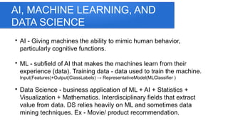Introduction to Data_Science and fundamentals | PPT