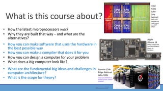 Lecture 1- Fundamental of quantitative design, analysis, and pipelining ...