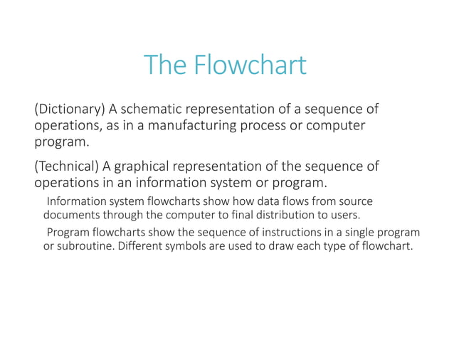 Algorithms and Flowchart for IGCSE Students | PPT | Computing ...
