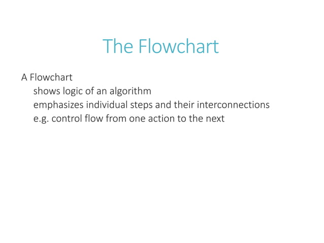 Algorithms and Flowchart for IGCSE Students | PPT | Computing | Technology & Computing