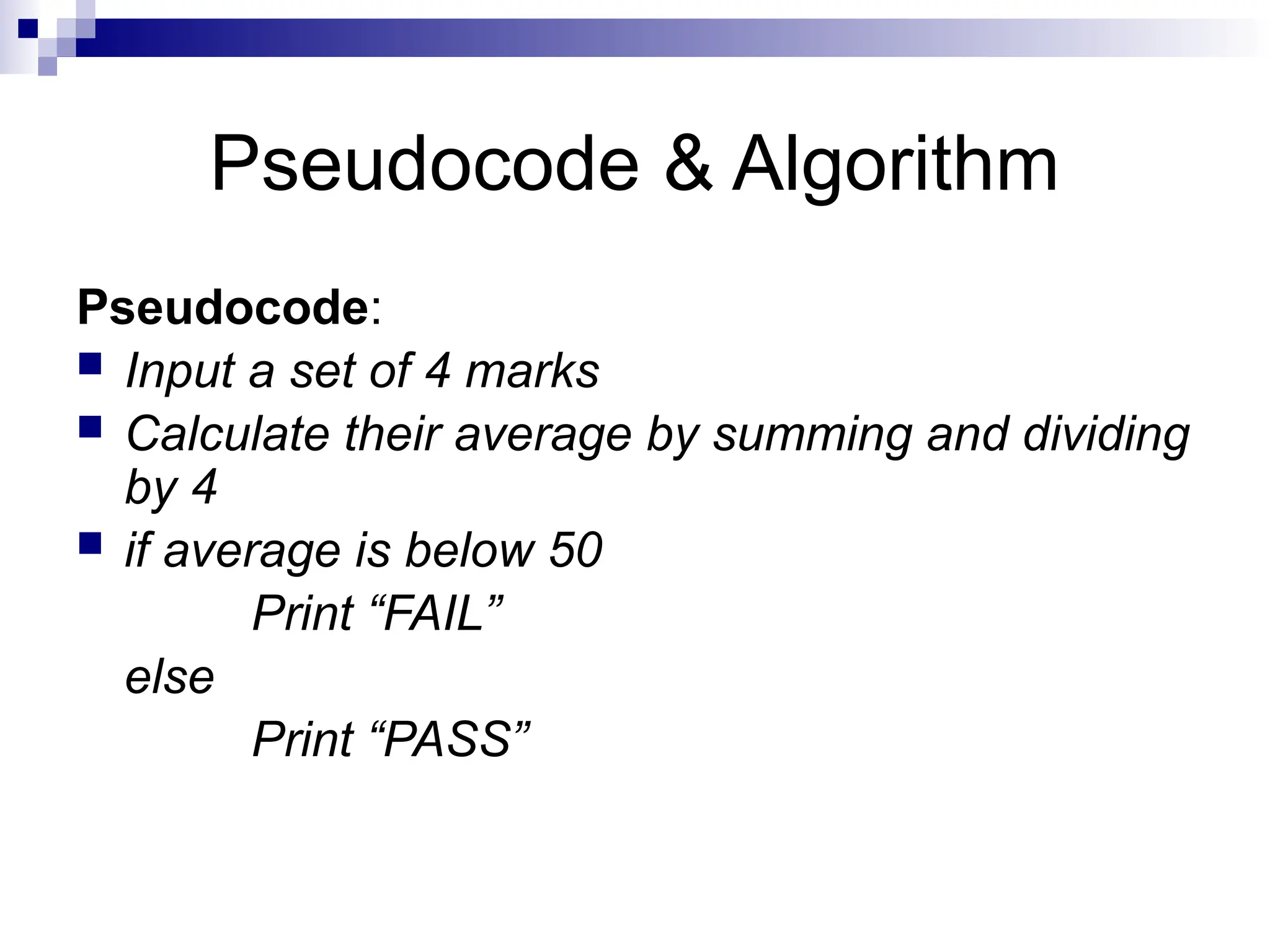 Algorithms and Flowchart usages in C laguage | PPT