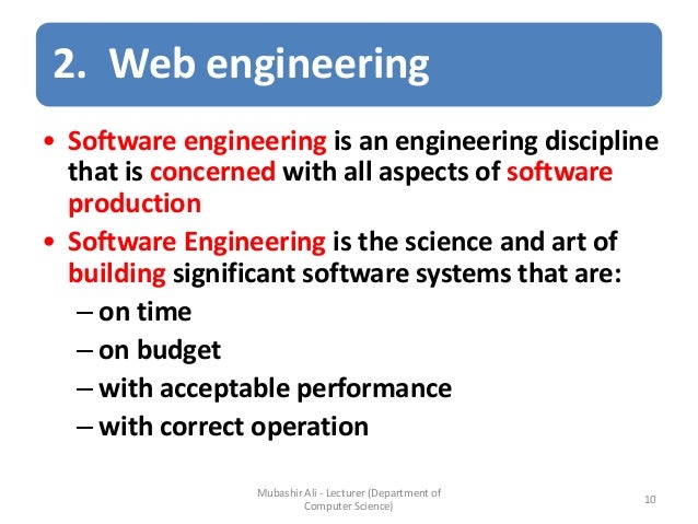 Lecture 1 Introduction To Web Engineering Course Overview And Grad