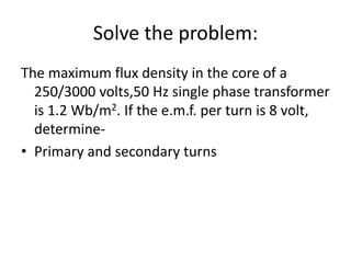Lecture 1 transformer | PPTX