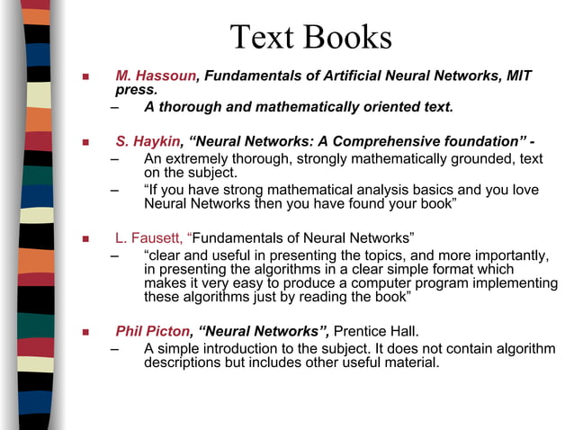 Artificial Neural Networks Lect1 Introduction And Neural Computation