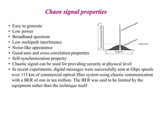 Chaotic Communication for mobile applica | PDF