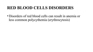 LECTURE 10 DISORDERS OF BLOOD CELLS.pptx