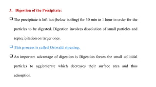 Lect10 Gravimetric Analysis chemistry.pptx